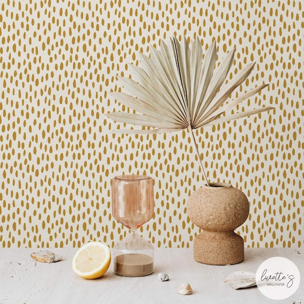 Removable Wallpaper Gold - Etsy