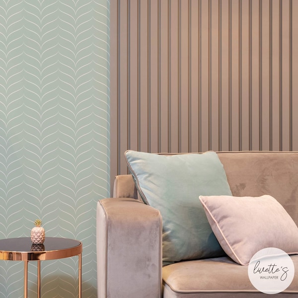 Chevron Mint - Etsy