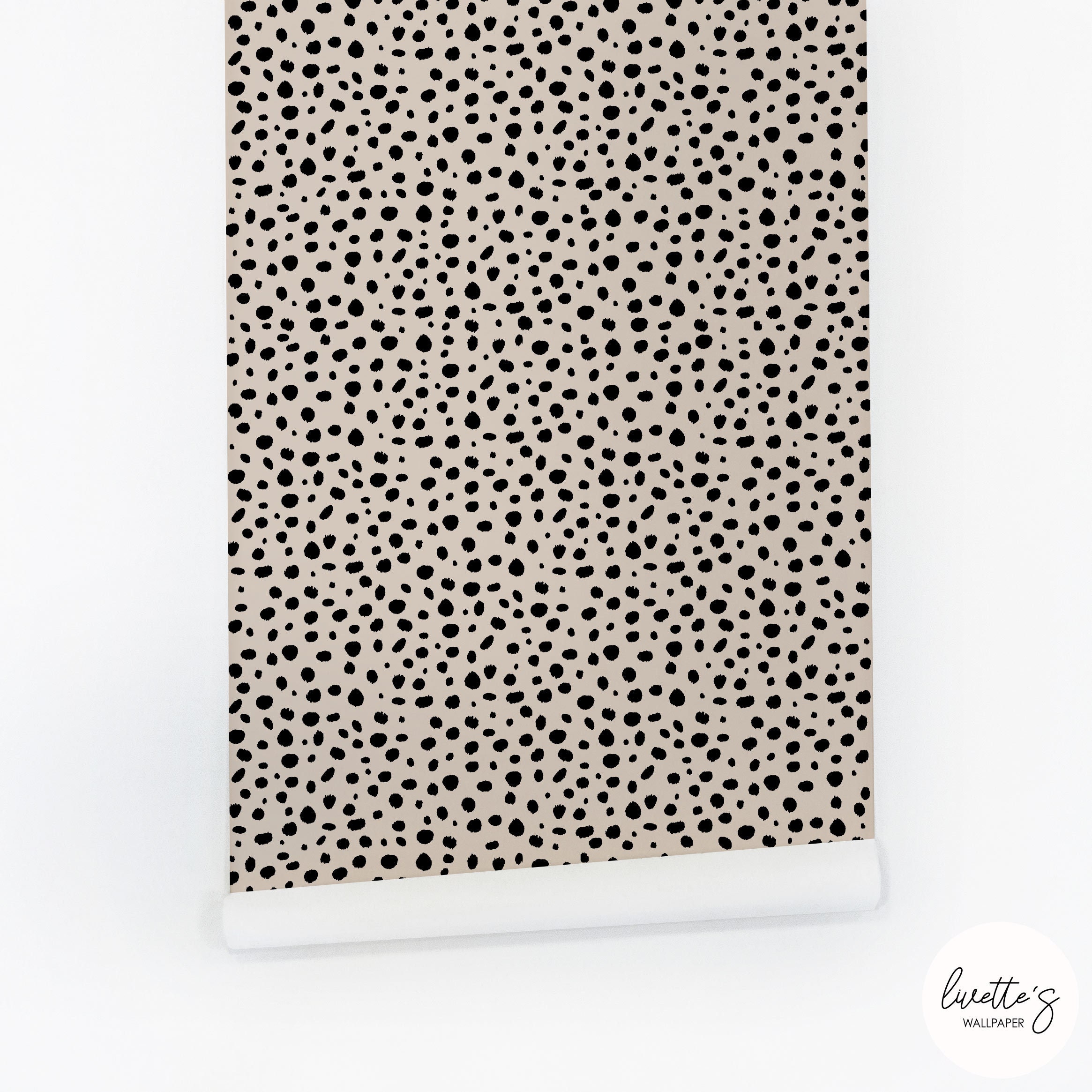 Cheetah Pattern Wallpaper / Contemporary Animal Print Wallpaper ...