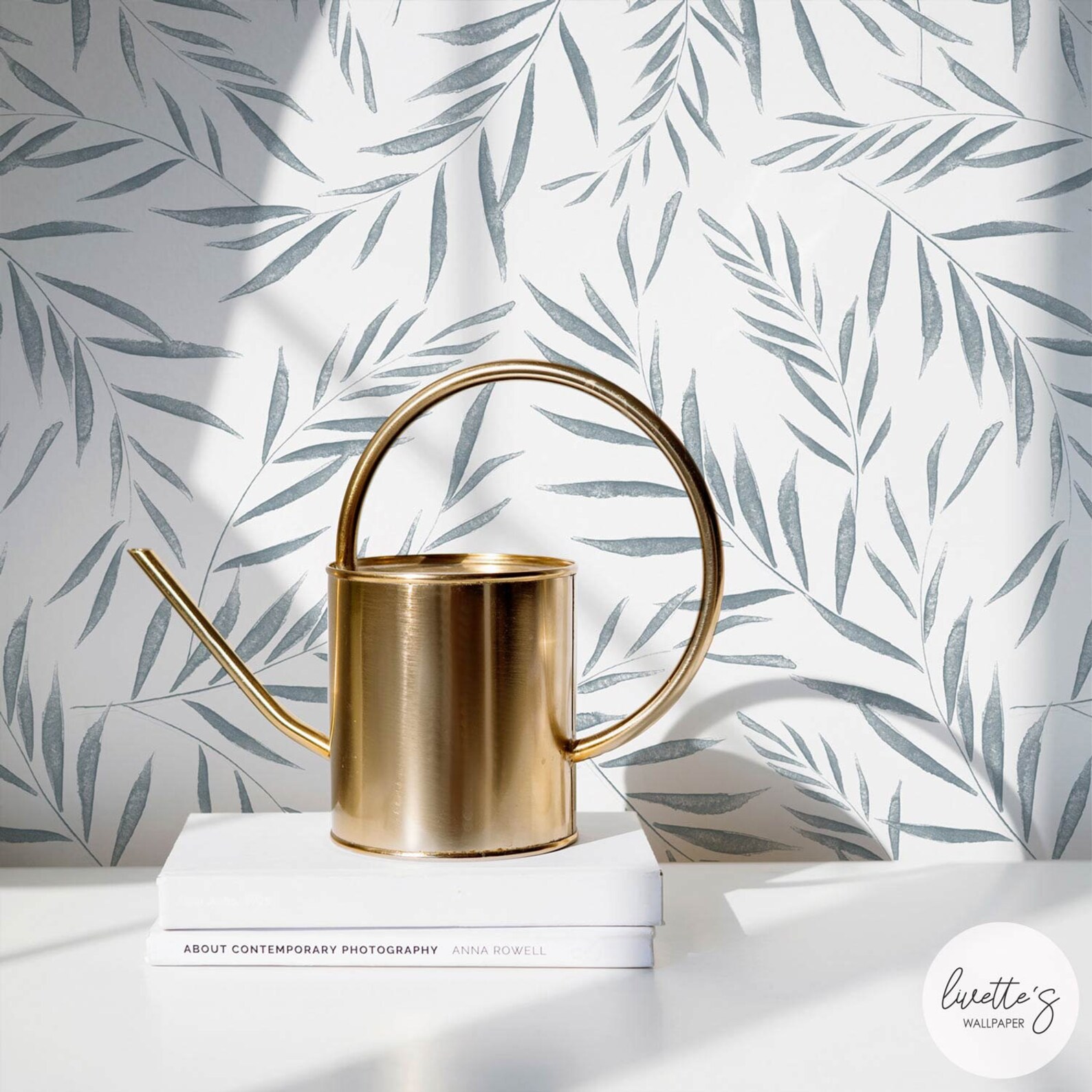 Windy Botanical Foliage Wallpaper, Botanical Peel and Stick or ...
