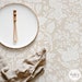 Neutral Granny Chic Wallpaper, Classic Victorian Style Floral Pattern ...