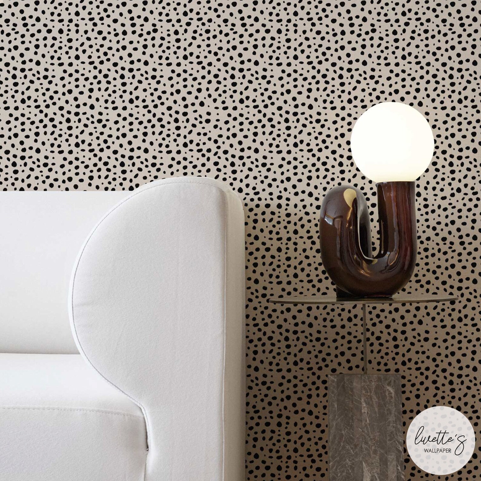 Cheetah Pattern Wallpaper / Contemporary Animal Print Wallpaper ...