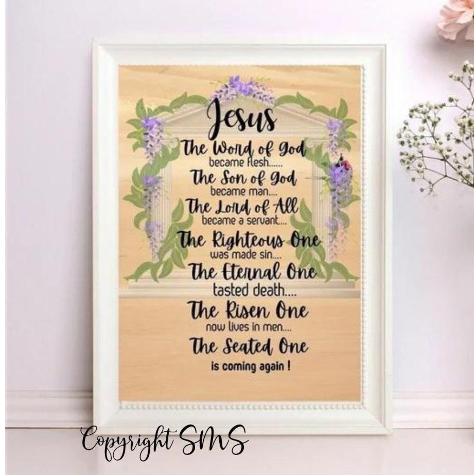 Printable Jesus Poem Quote Digital Download Home Decor - Etsy