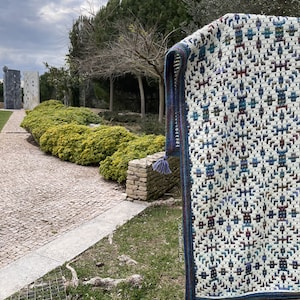 Radiance Blanket, Crochet Blanket Pattern, Blanket Pattern, Mosaic ...