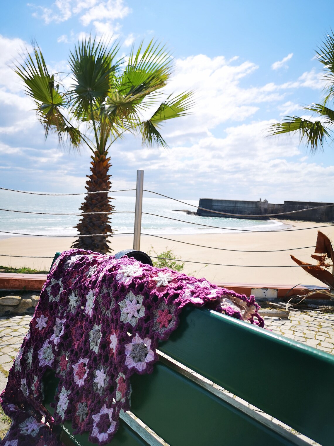 Meadow of Flowers Wrap. Crochet Pattern. Crochet Wrap Pattern. - Etsy