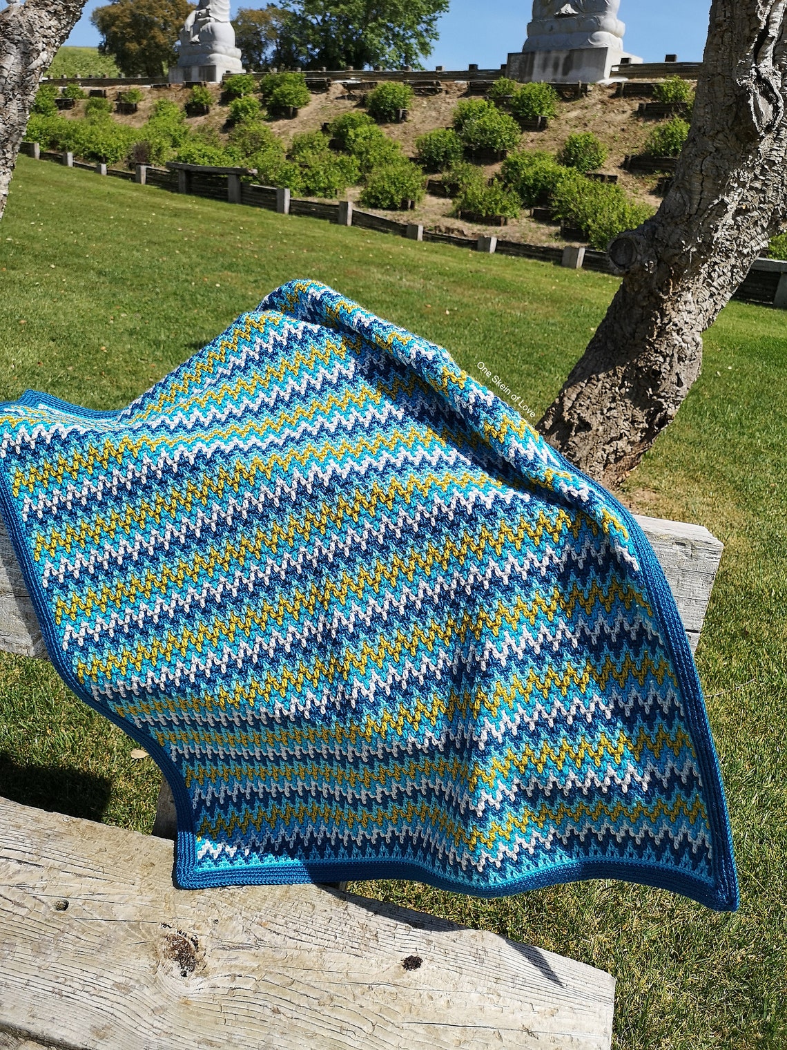 Hush Blanket Pattern, Crochet Blanket Pattern, Blanket Pattern, Mosaic ...