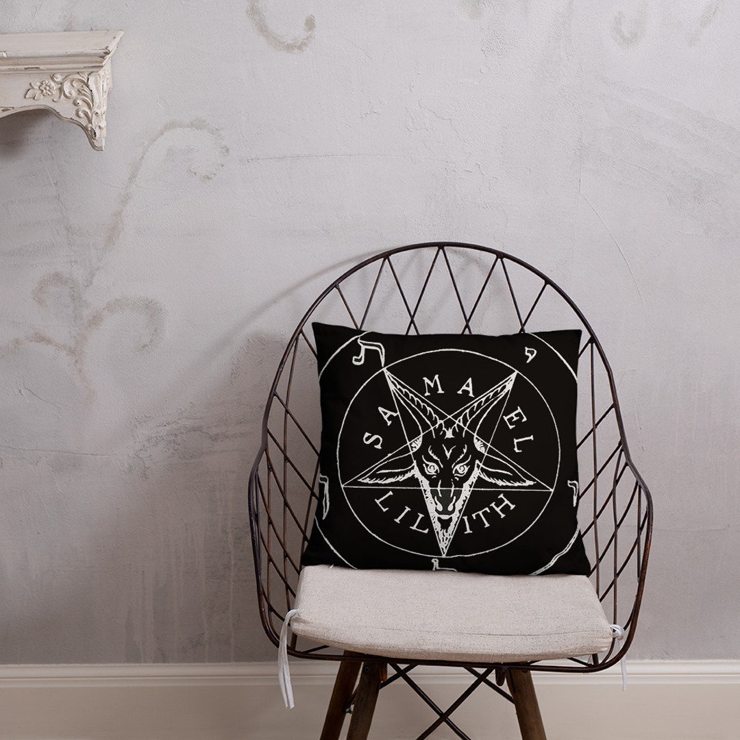 Samuel and Lilith Sigil Pillow Case W/ Stuffing - Etsy UK
