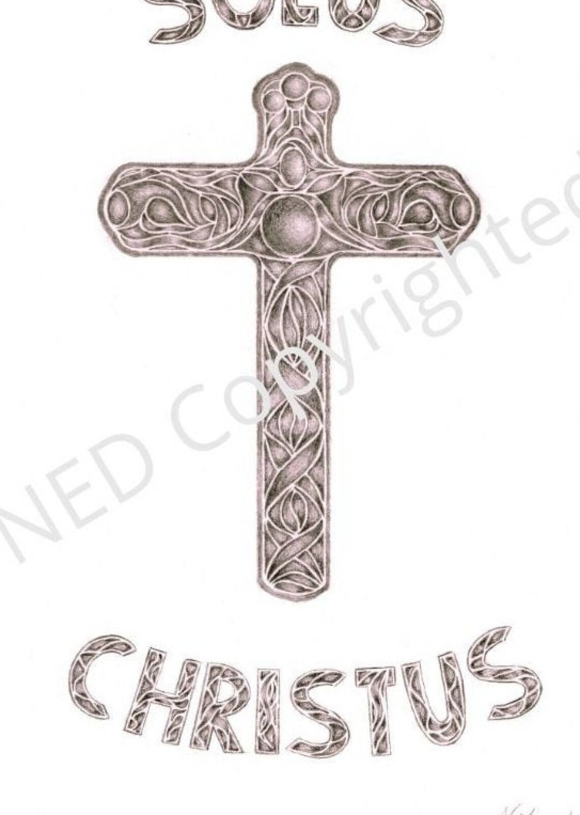 Solus Christus Wall Art - Etsy
