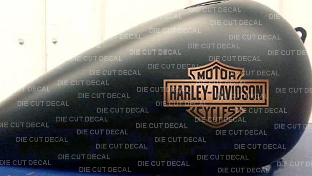 HD Gas Tank STICKER TANK Logo Decal Motorcycle Tank Decals - Etsy