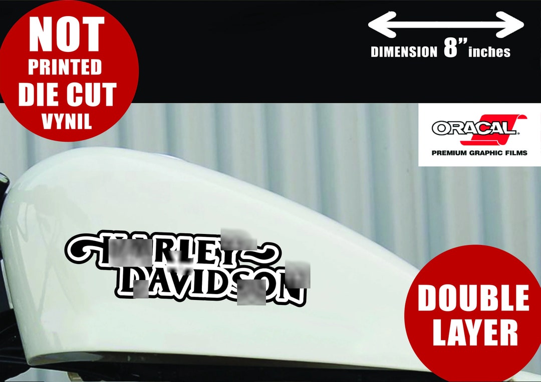 Harley.d Gas Tank STICKER TANK Logo Decal Motorcycle Tank - Etsy
