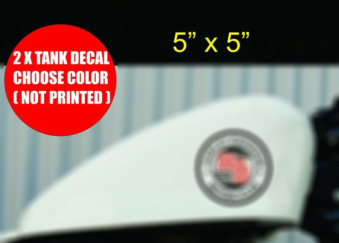 HD Gas Tank STICKER TANK Logo Decal Motorcycle Tank Decals Full Photo ...