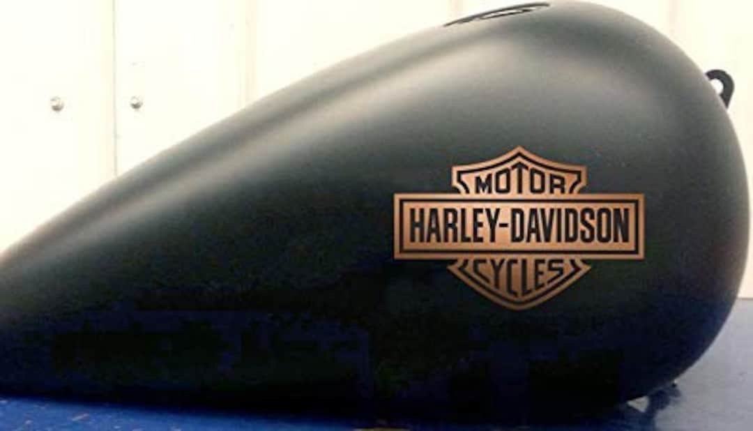 Harley Davidson Gas Tank STICKER TANK Logo Decal Motorcycle Tank Decals ...