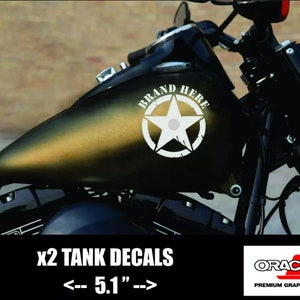 H.D Gas Tank STICKER TANK Logo Decal Motorcycle Tank Decals - Etsy