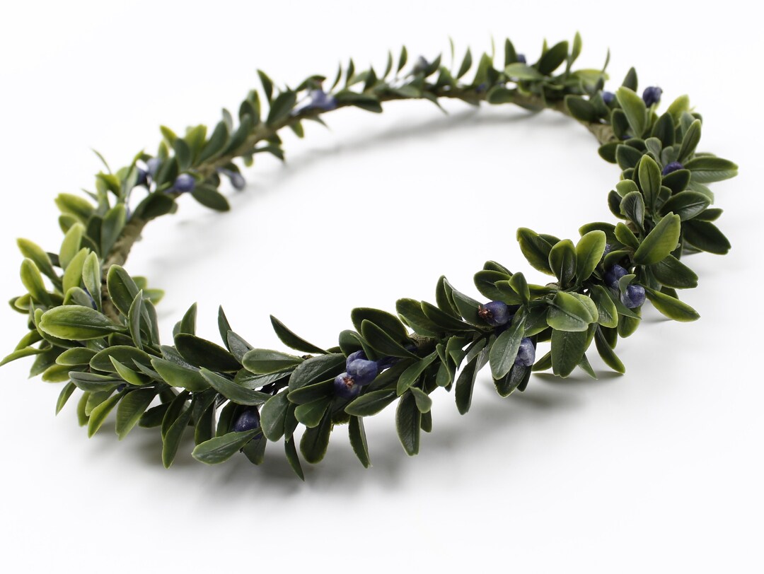 Blueberries Flower Crown Flower Girl Crown Blueberries Crown Bridal ...