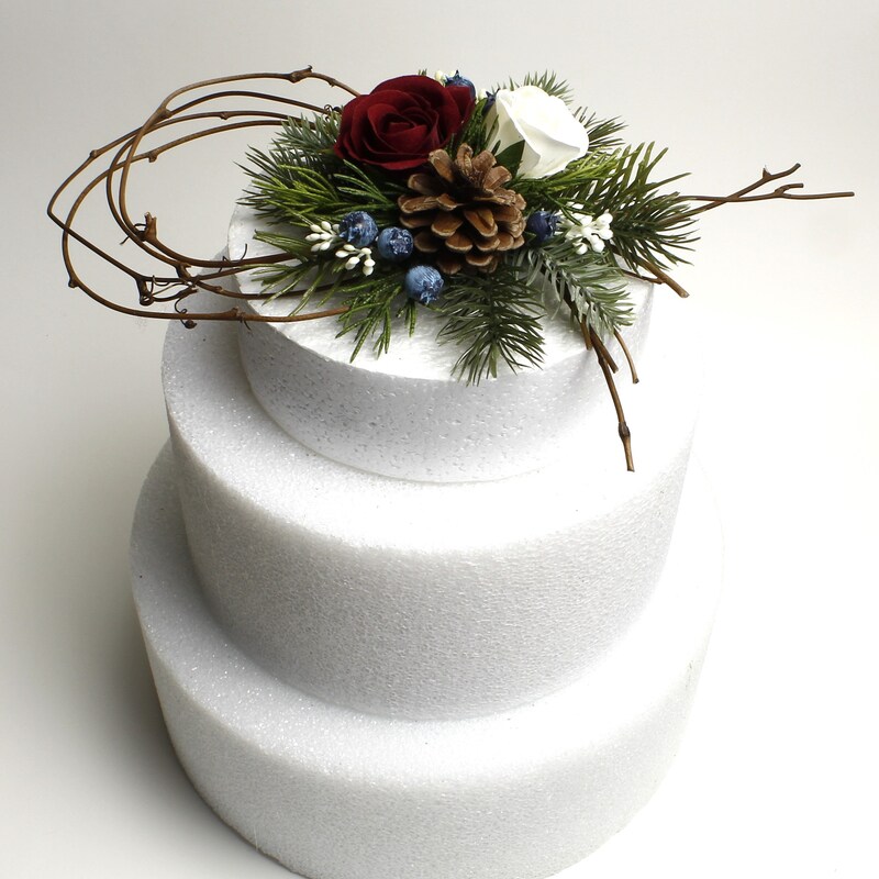 Winter Cake Topper - Etsy
