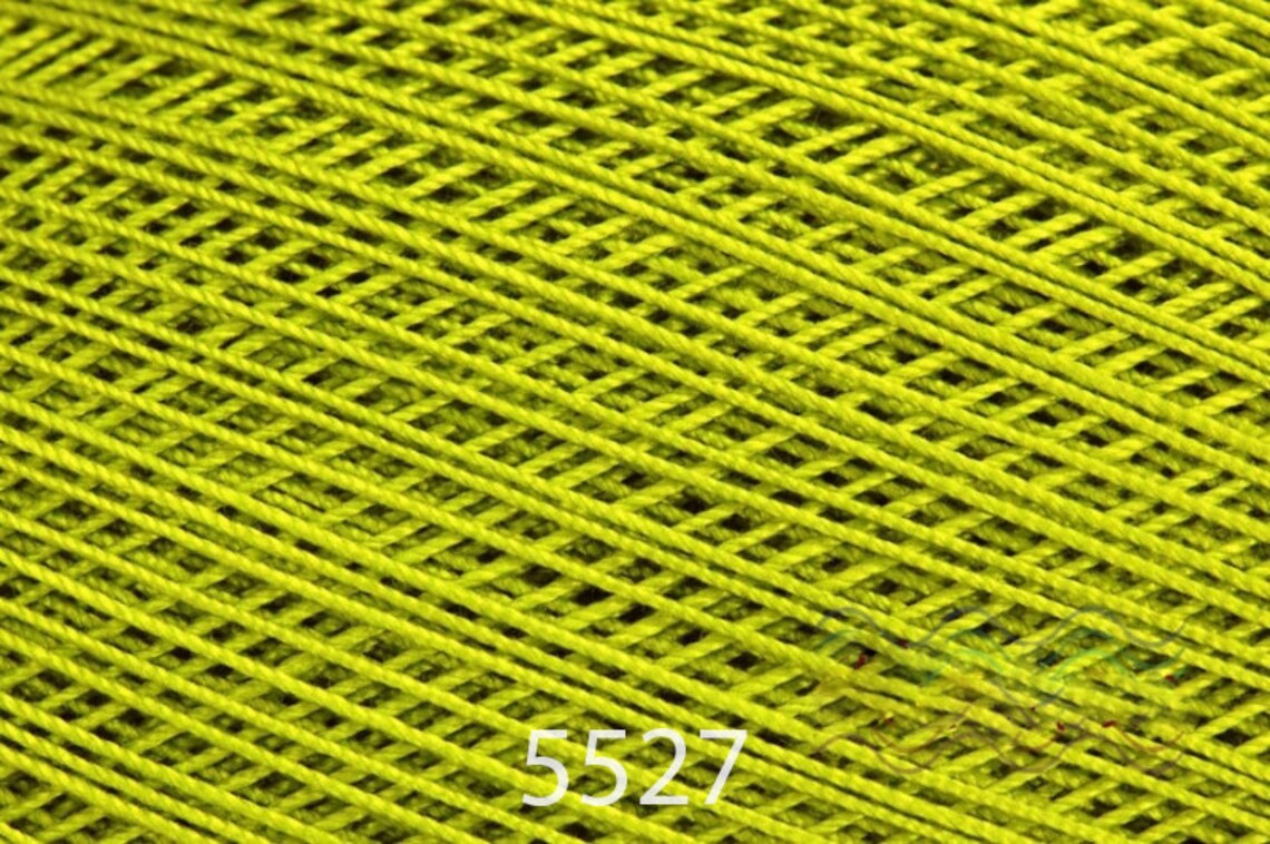 Crochet Cotton Yarn Thread Size 10 100g X 565m 3PLY Green Shades ...