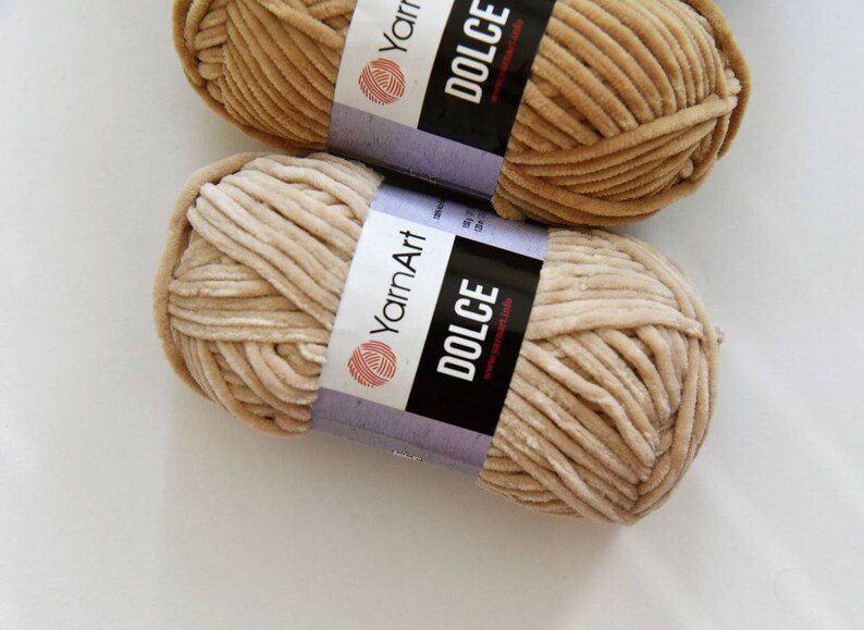 Yarnart Dolce Micro Polyester Yarn Knitting Crochet 100g 120m - Etsy