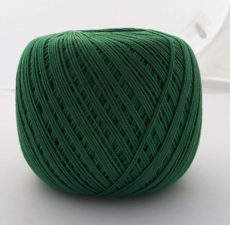 Crochet Cotton Thread Size 10 50g X 250m 3ply Mercerized | Etsy