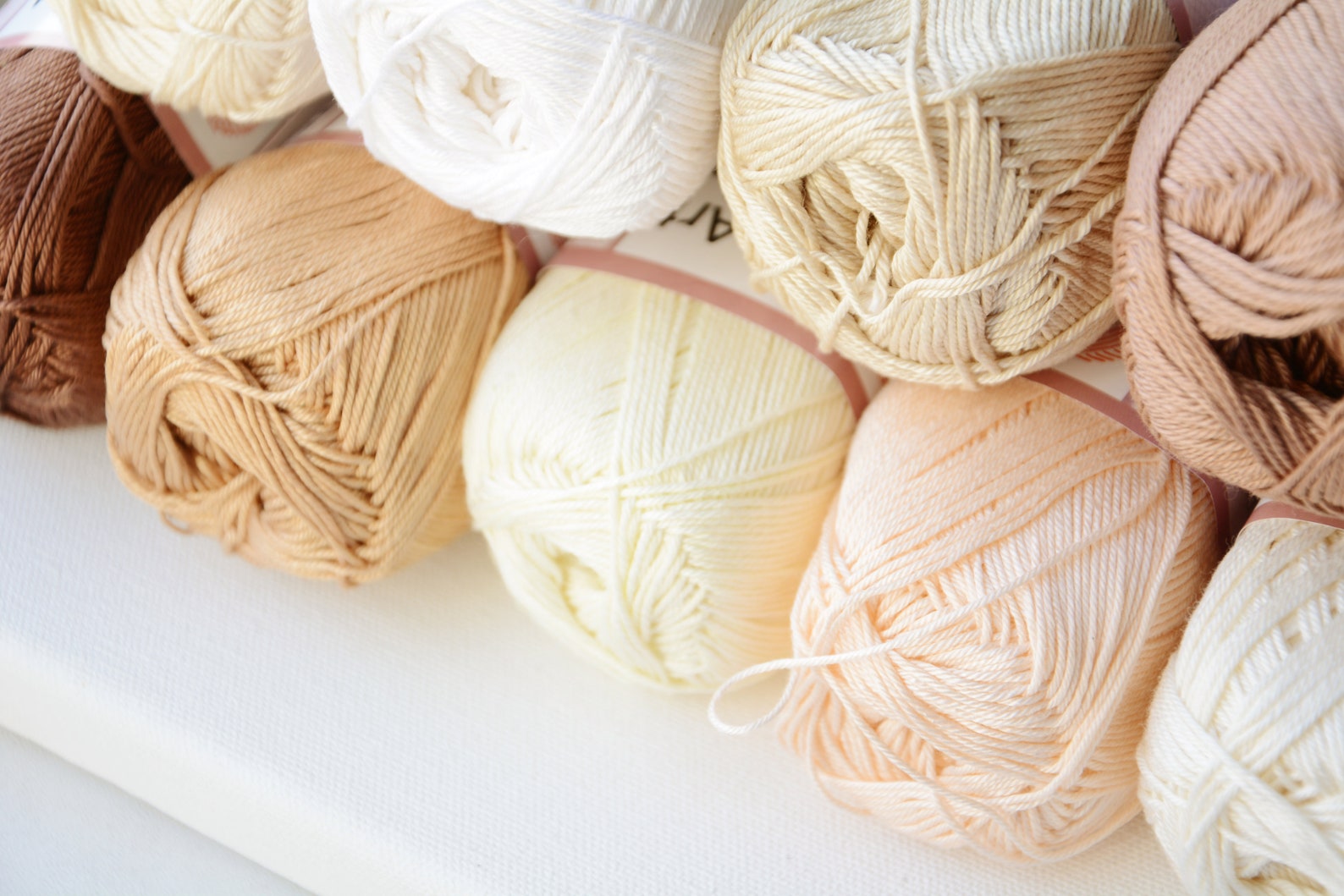 100% Mercerized Cotton Yarn Knitting Crochet by Yarnart Begonia 50g ...