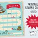 Printable Pirate Reward Chart | Pirate Behavior Chart | Daily Chore ...