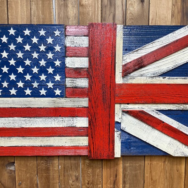 Distressed Wood Art - Etsy