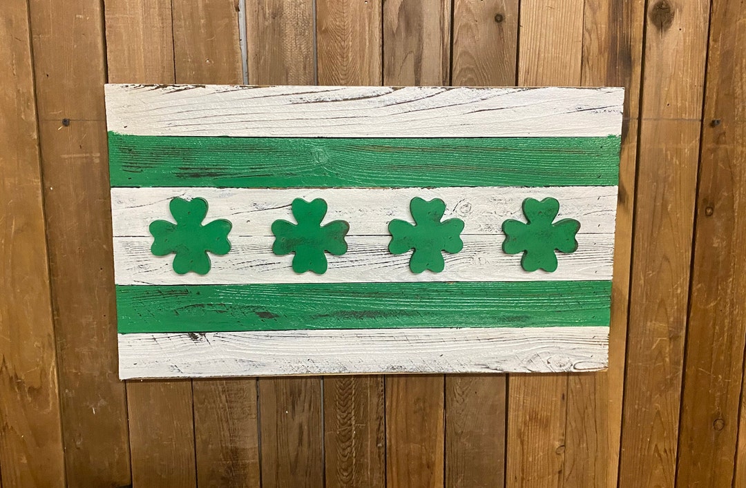 Irish Chicago Hybrid Flag, Chicago Illinois, Heart of the Irish, City ...