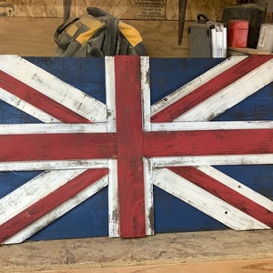 3D Distressed Union Jack, British Flag, England, Scotland, Ireland ...