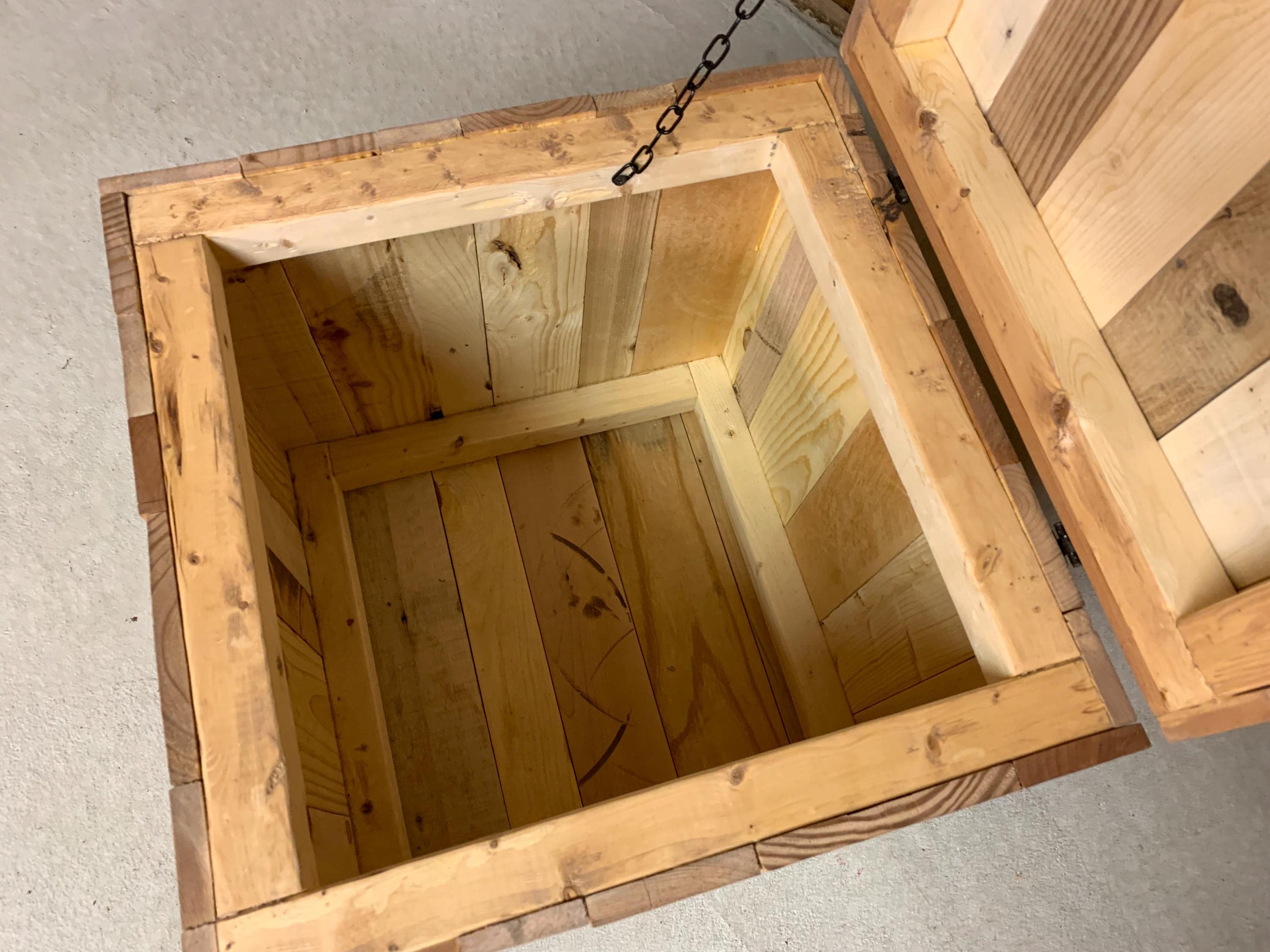 Rustic Reclaimed Wood Storage Box - Etsy