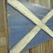 3D Scotland Flag, Scottish Saltire Flag, Reclaimed Wood, Distressed ...