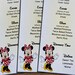 Minnie Mouse Theme Menu - **customizable** - Sold in Lots of 10 ...