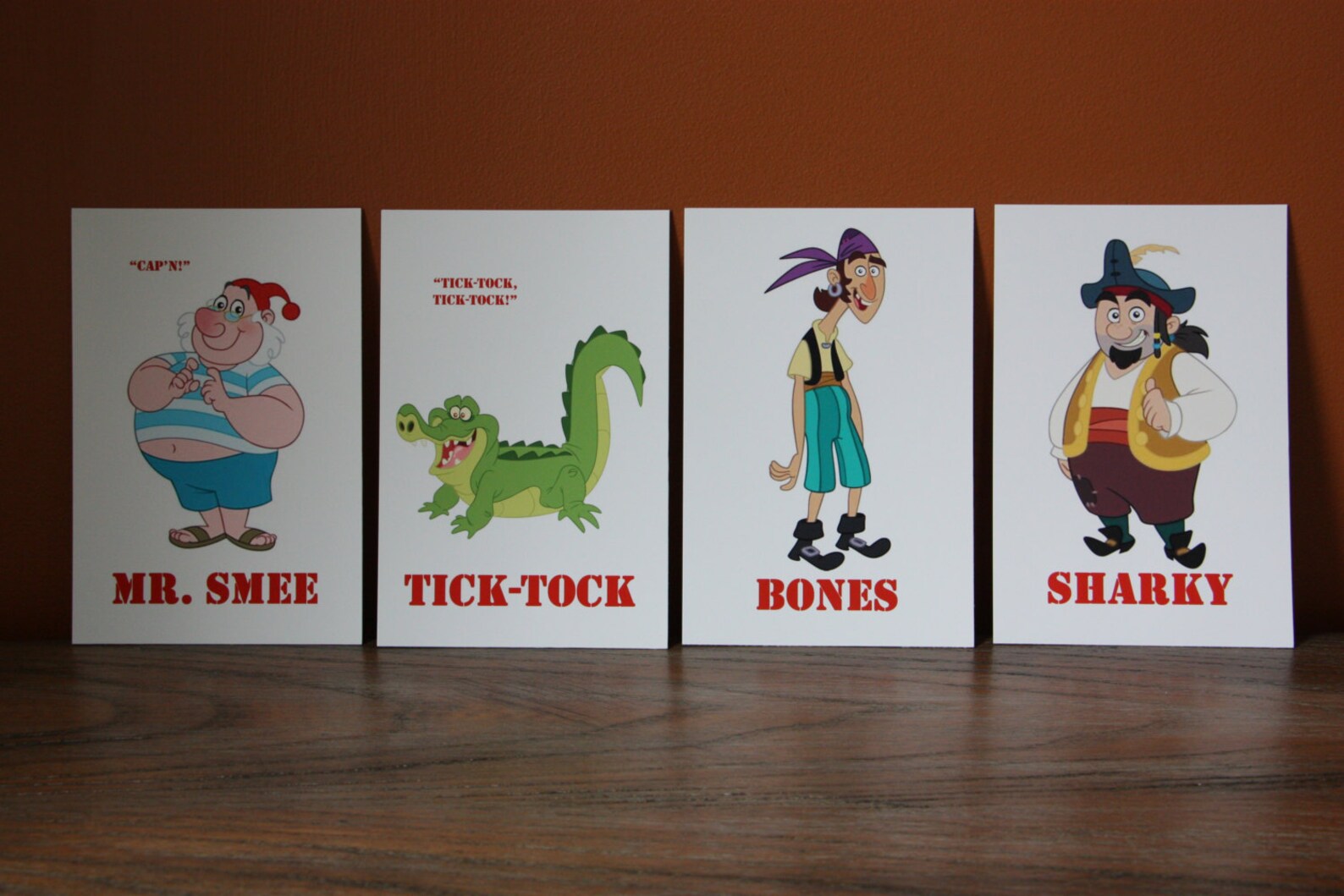 Jake and the Neverland Pirates Table Character Cards jake | Etsy