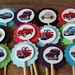 Antique / Vintage Car Theme Centerpiece Skewers Mustang, Corvette, GTO ...