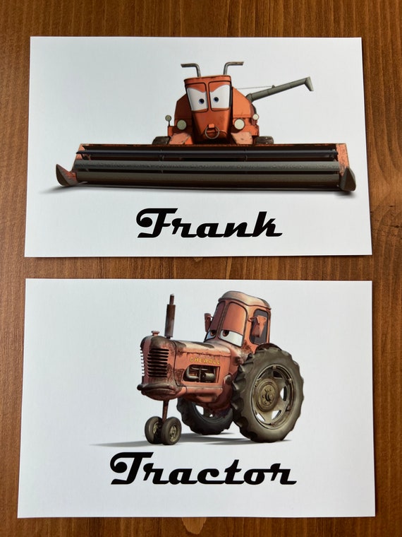 Cars Movie Characters Tractor