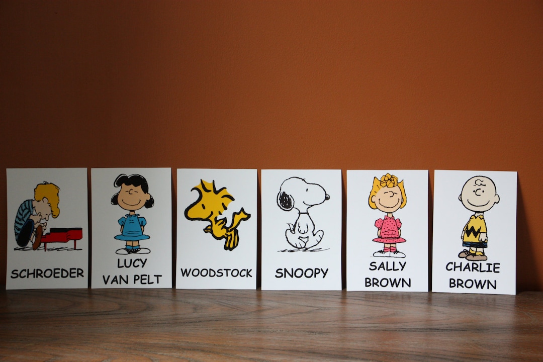 Peanuts Snoopy Characters