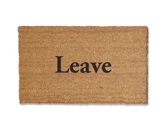 Rude Welcome Mat - Etsy