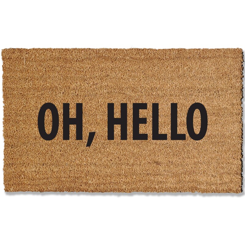 Hello Doormat - Etsy