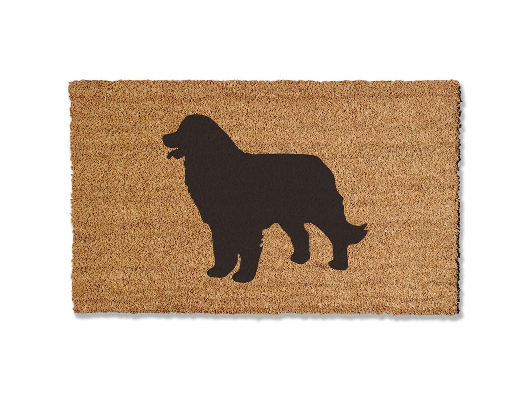 Bernese Mountain Dog Doormat, Dog Doormat, Large Doormat, Bernese, Dog ...