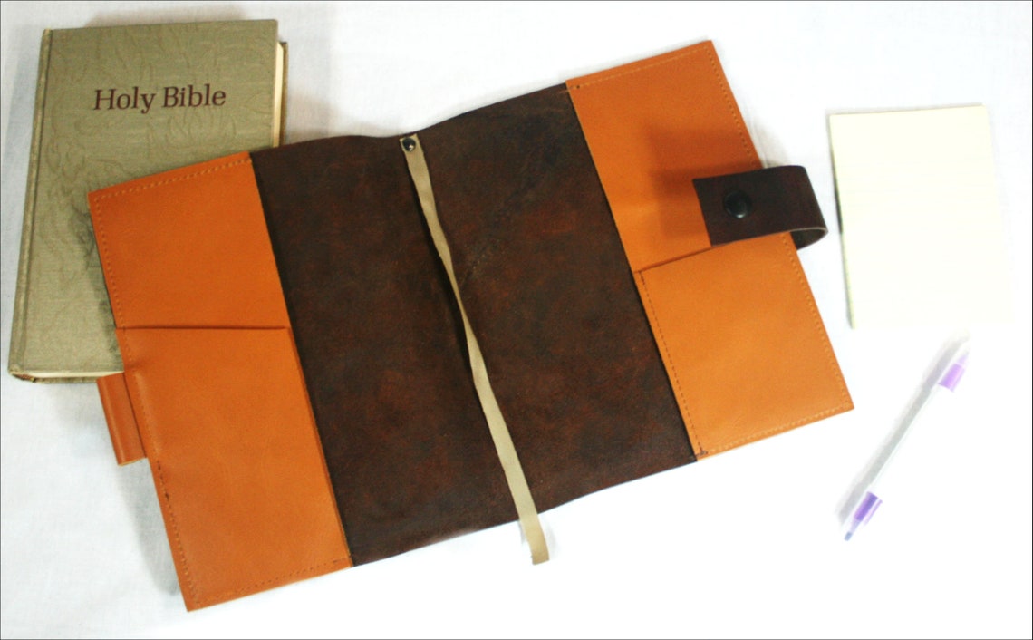 Leather Bible Wrap - Etsy