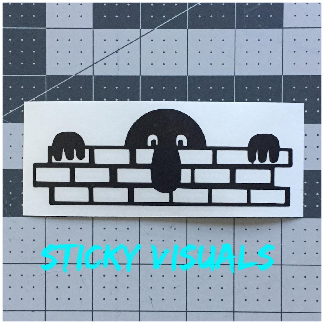 Killroy Was Here Symbol Auto Window Decal Sticker Pick Size & Color # ...