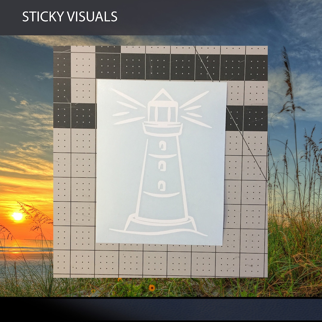 Light House Lighthouse Number 1 Window Decal Sticker #lighthouse #beach ...