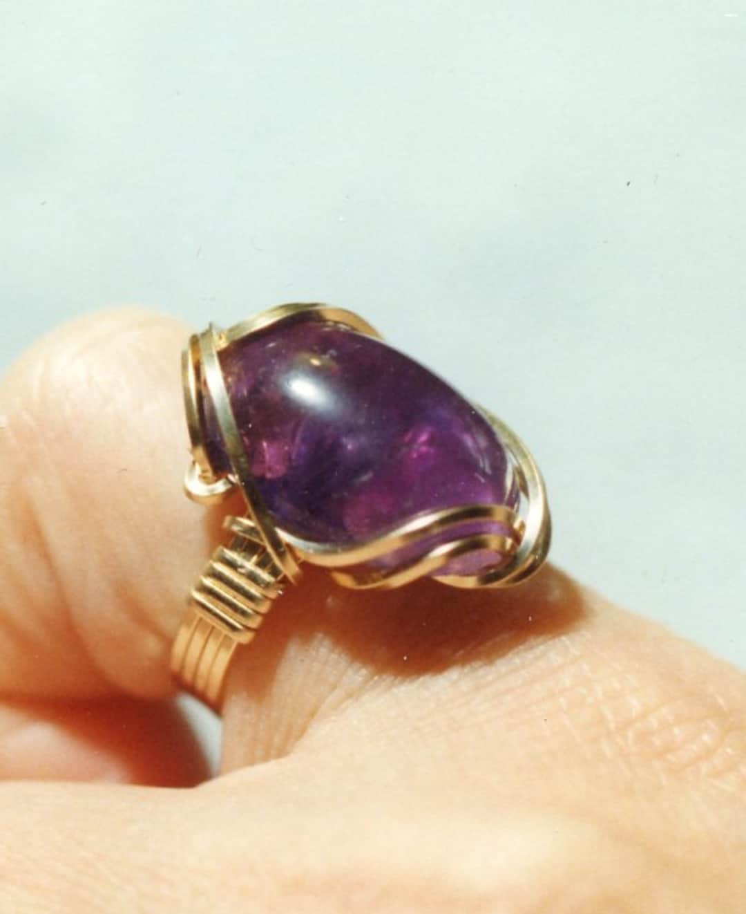 Cabochon Ring - Etsy