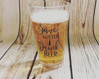 Funny Pint Glass - Etsy