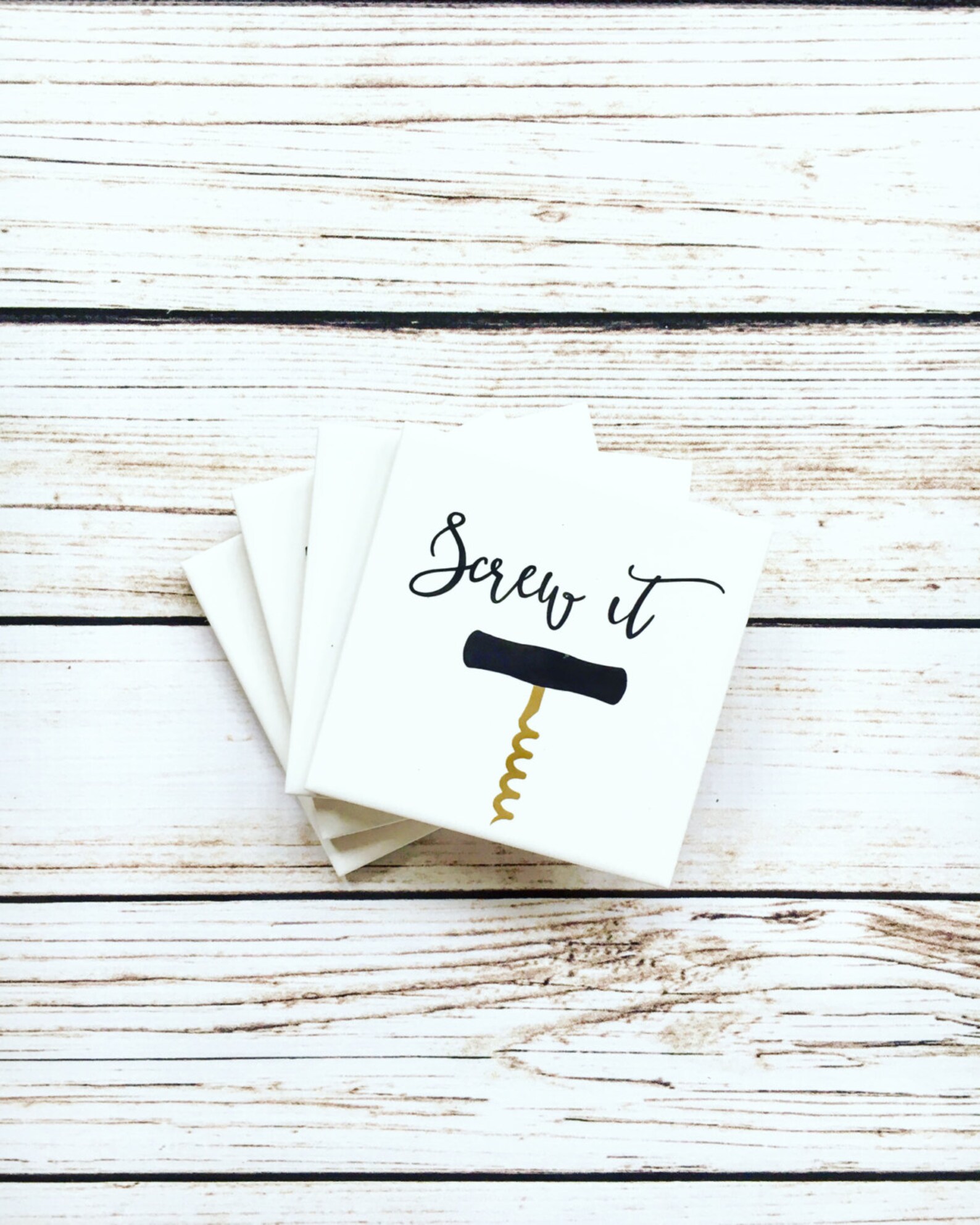 Sassy Wine Coasters // Ceramic Drink Coasters // Drink up // Hostess ...