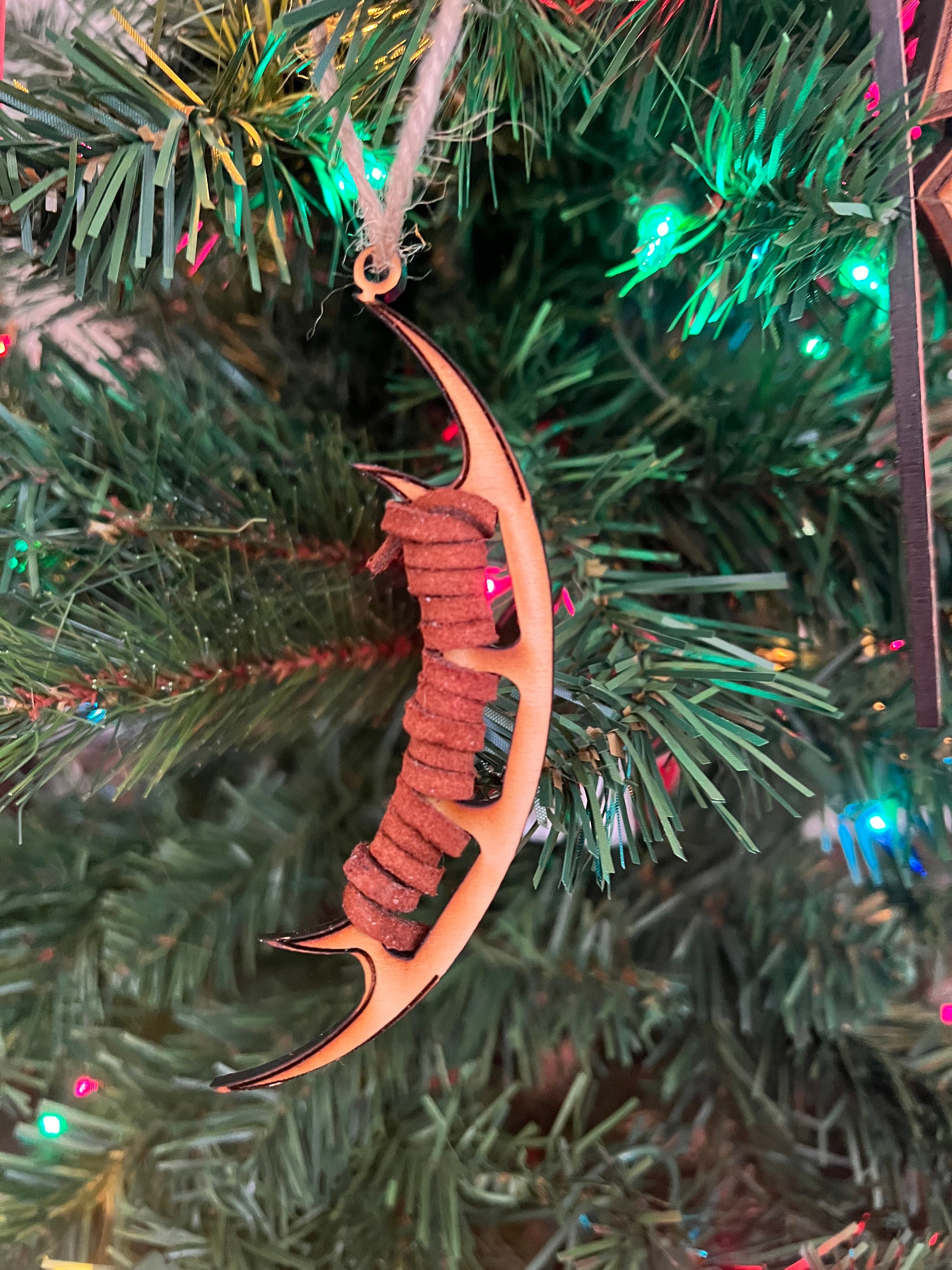 Star Trek Inspired Klingon Style Bath’lev Weapon Christmas Tree ...