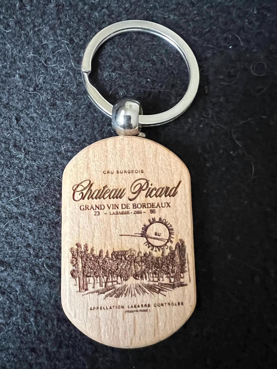 Custom Laser Engraved Keychains With Your Art or Text Added Wood or ...