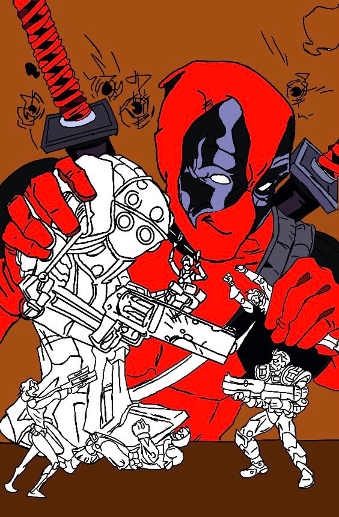 Deadpool - Etsy
