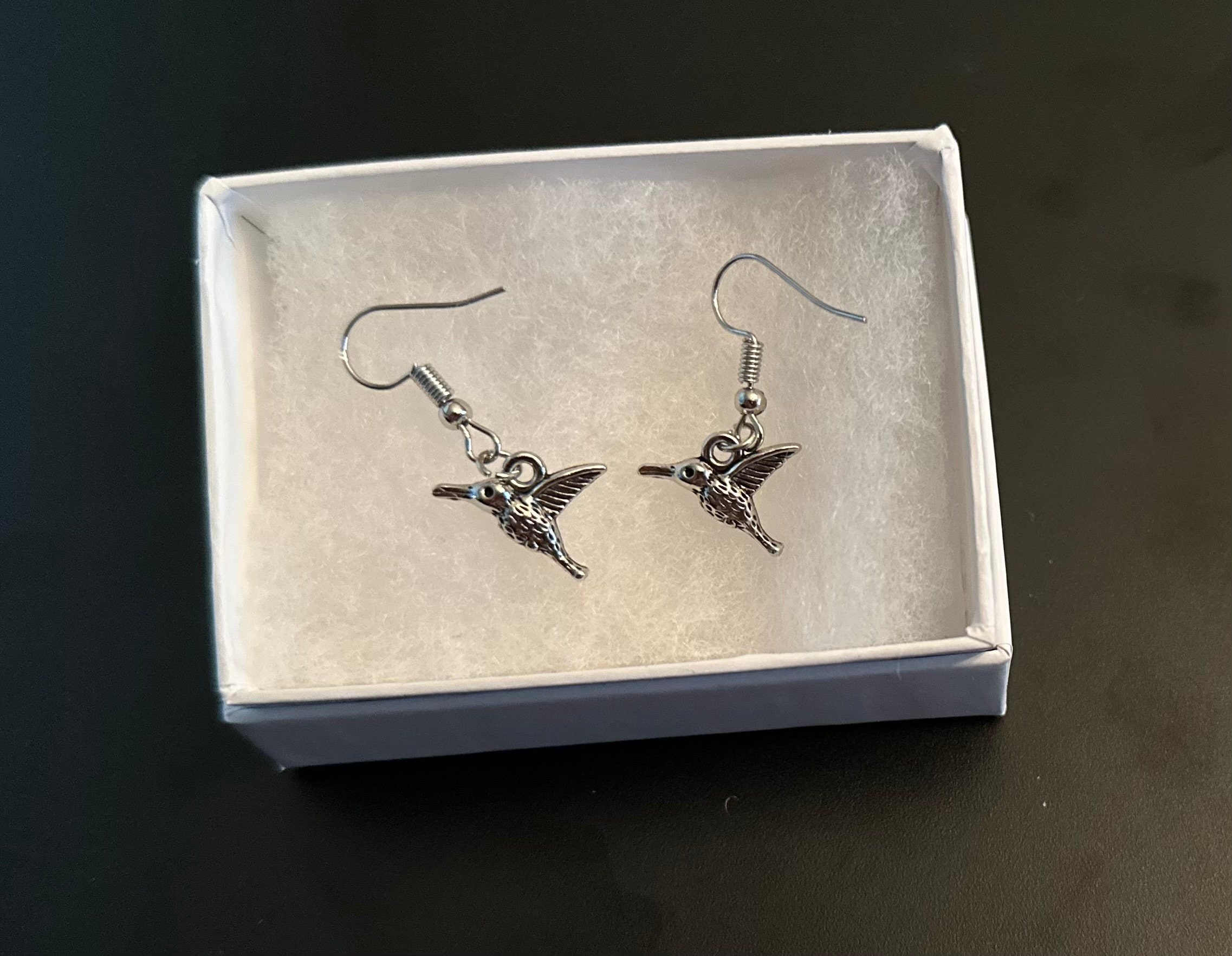 Hummingbird Earrings - Etsy