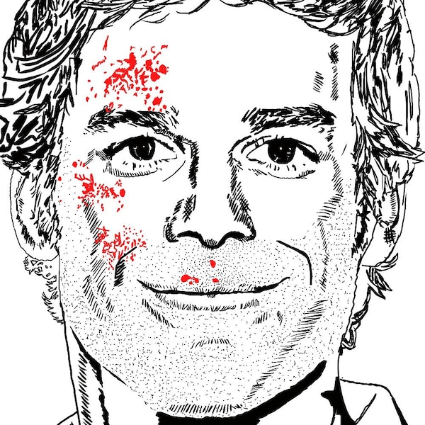 Dexter Morgan Art - Etsy