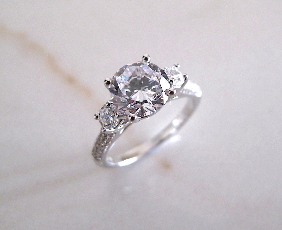 Amourjewellery - Fine Handcrafted Engagement Ring; Style RB0085 ...