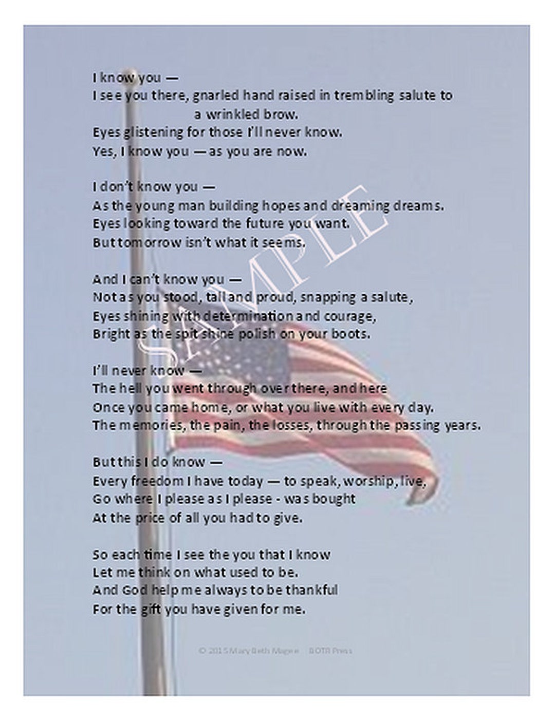 For the Veterans - Etsy